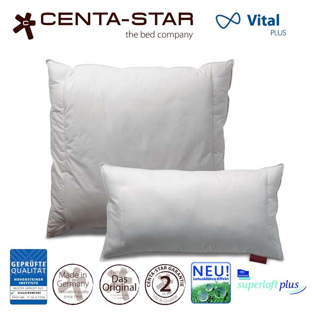 Luxus Centa Star Kopfkissen Fotos