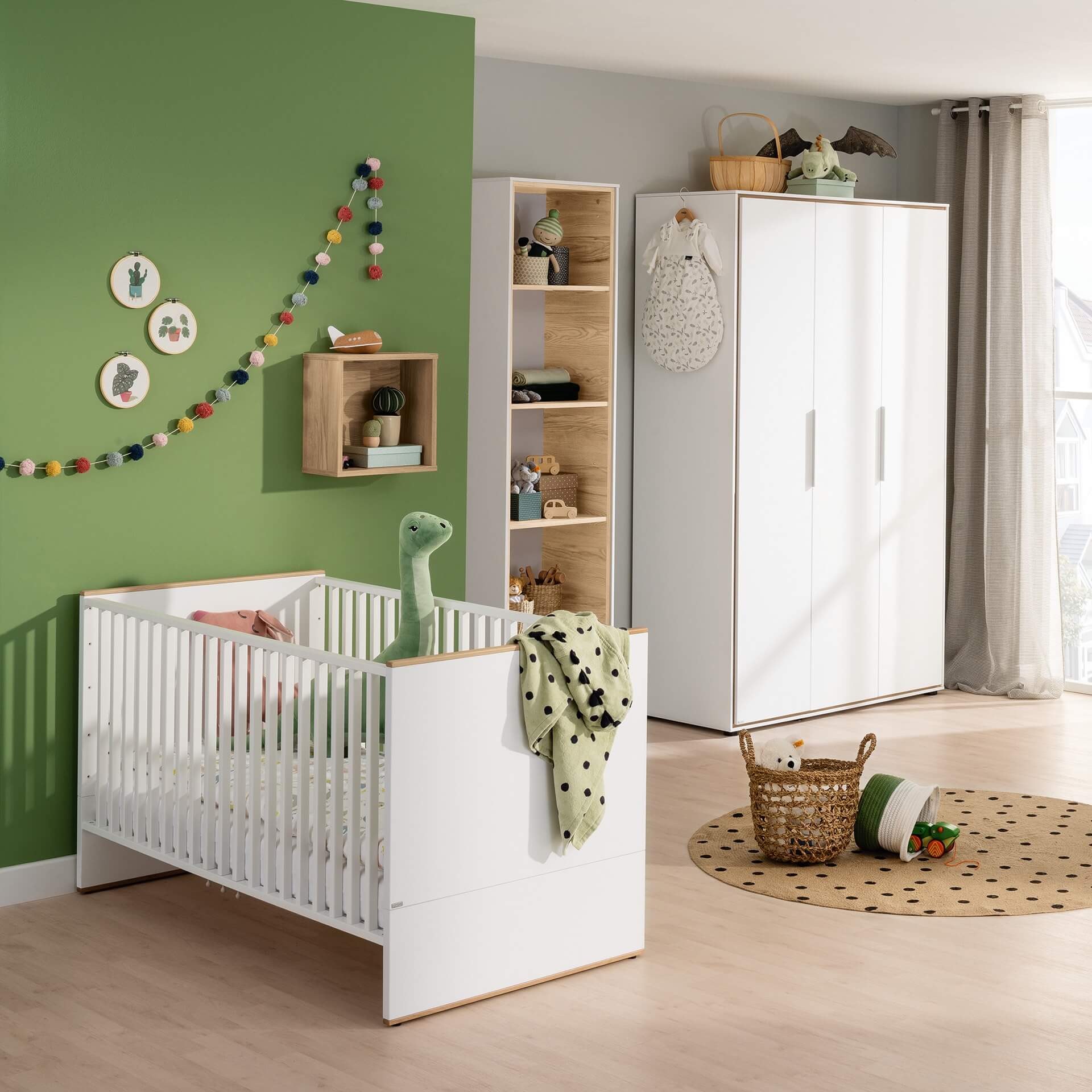 PAIDI Kinderwelten LIEVEN Kleiderschrank 3T mit 3 Türen | Betten Ritter