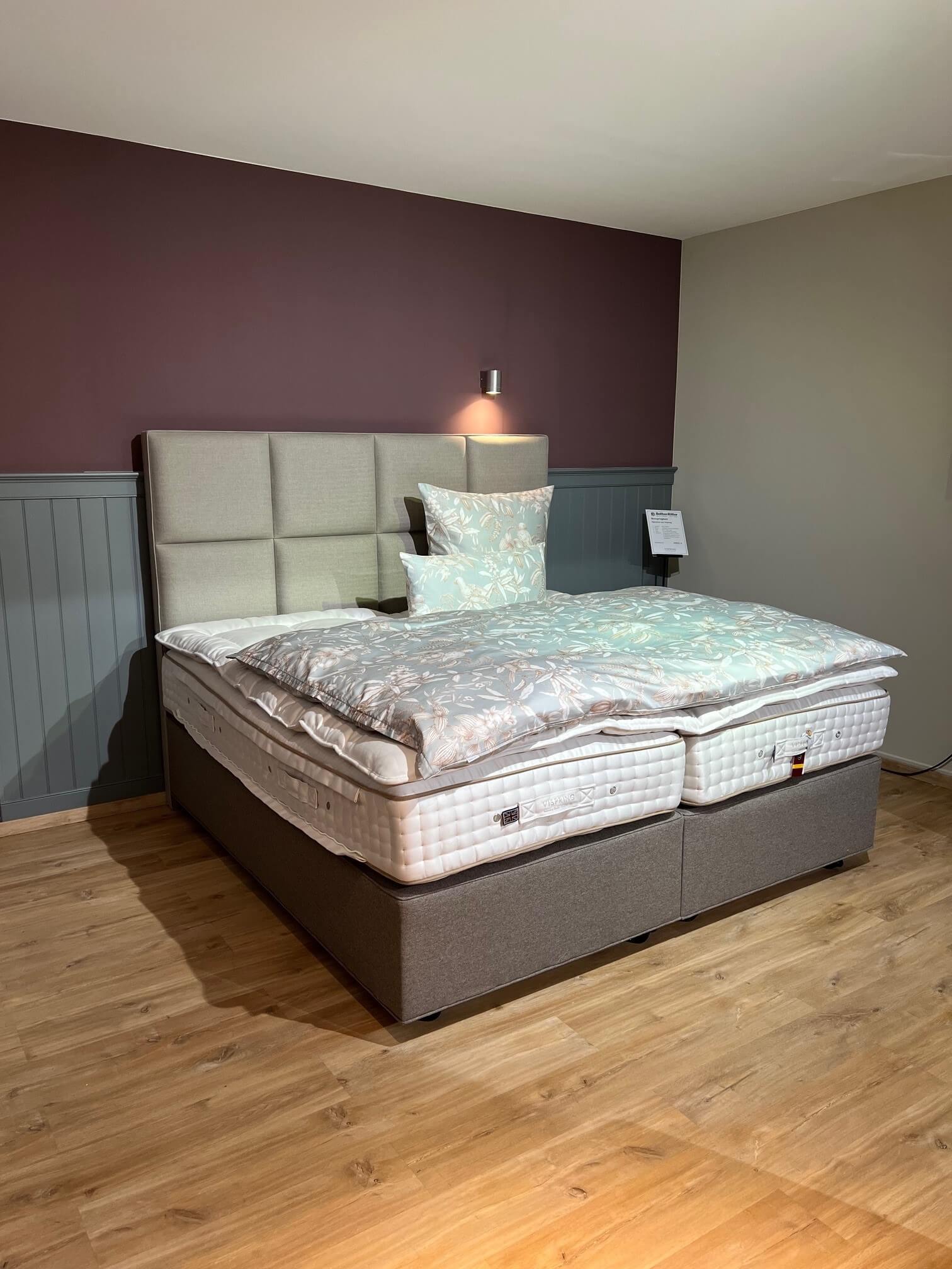 Vispring Atlas Boxspringbett 200x200 mit Signatory Matratze ...